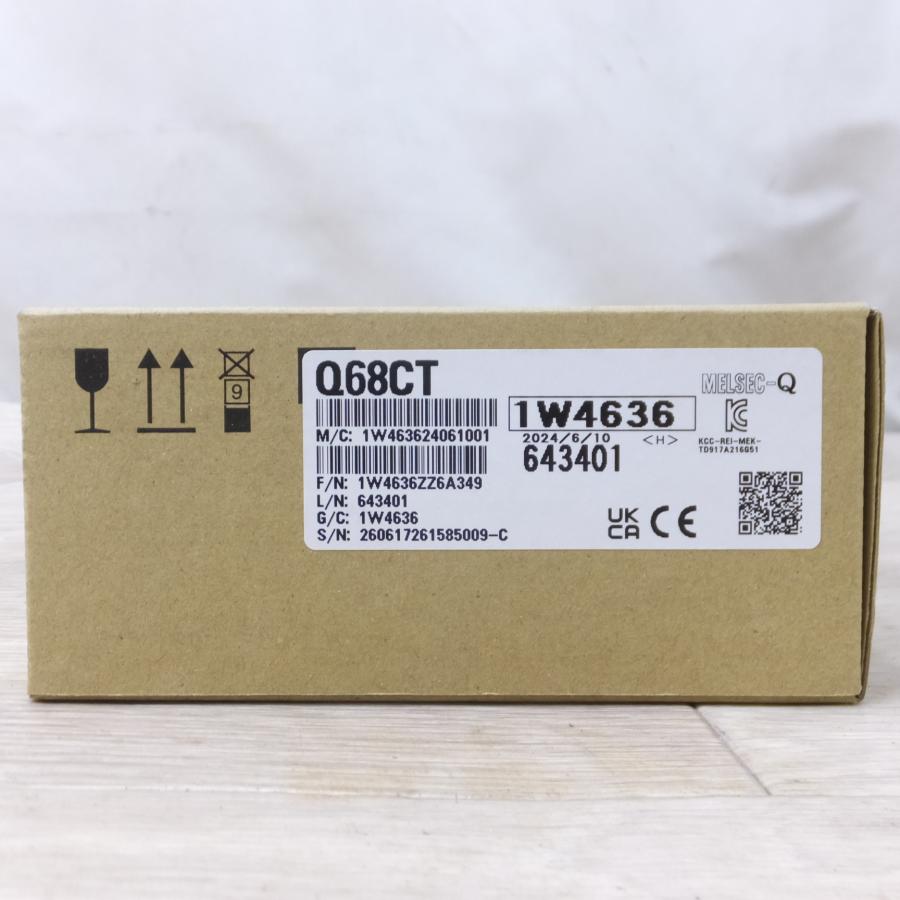 [送料無料] 未使用 三菱電機 シーケンサ PLC MELSEC-Q CT 入力 ユニット Q68CT 2024年製 MITSUBISHI ...