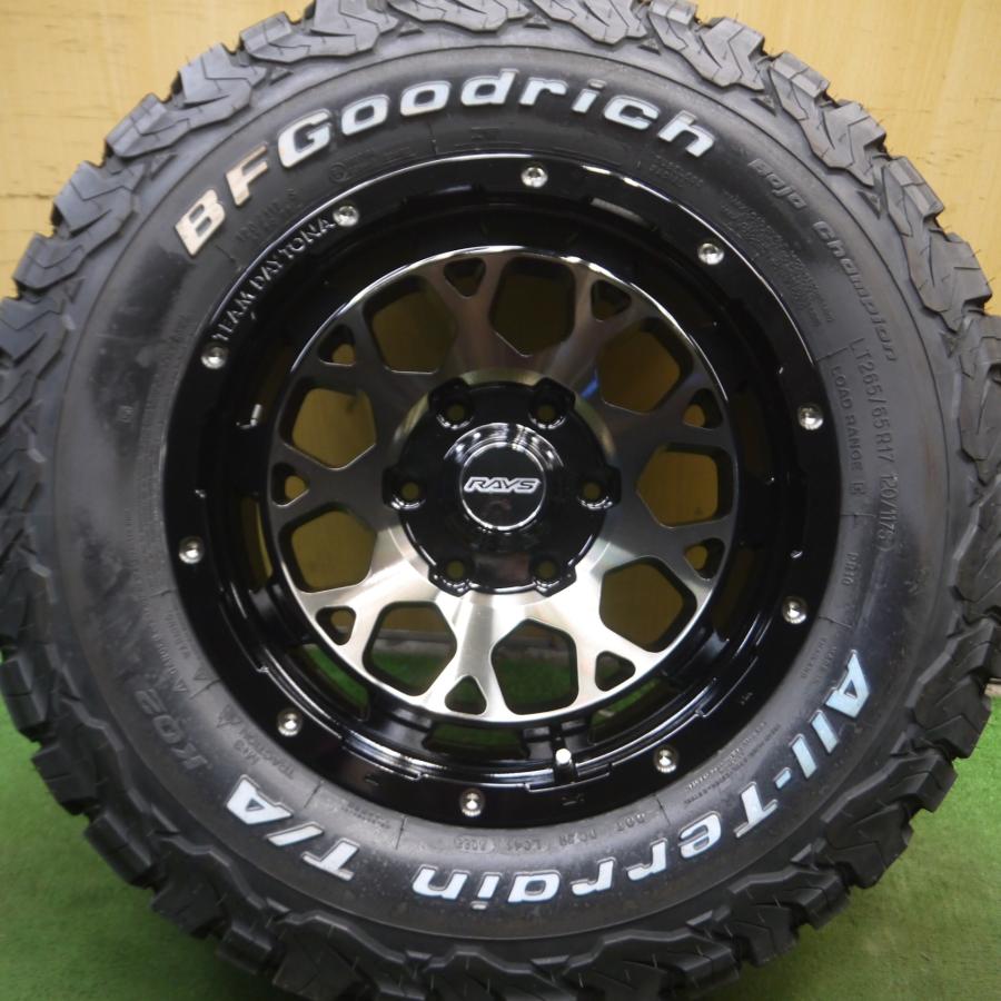 *送料無料* 未使用！22年★RAYS DAYTONA M9 265/65R17 BFグッドリッチ All-Terrain T/A KO2 ...