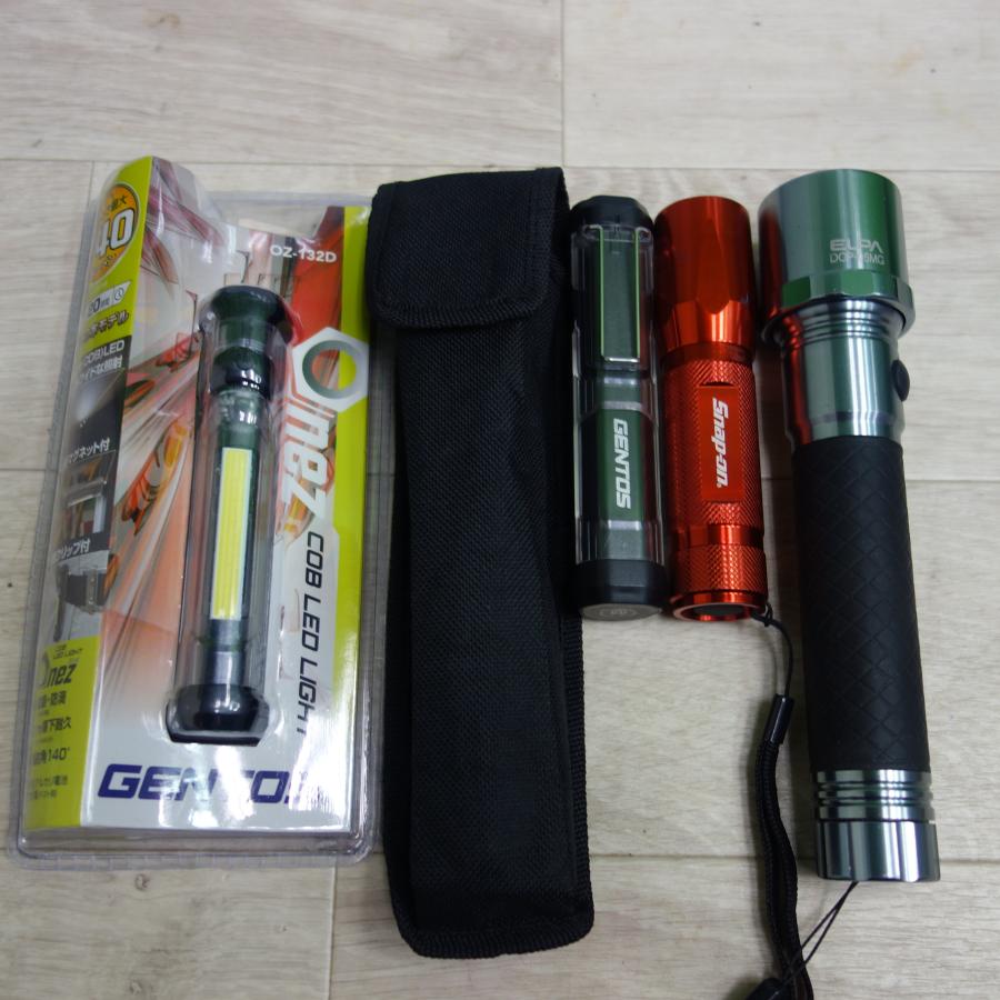 *送料無料*まとめ売り！5点セット☆GENTOS Snap-on ELPA ハンドライト OZ-132D DOP-05MG 等 スナップオン ジェントス☆ : ガレージゲット ヤフー ...
