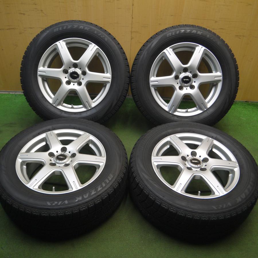 *送料無料*バリ溝！キレイ！9分★スタッドレス 215/60R16 ブリヂストン ブリザック VRX TOPRUN トップラン 16インチ PCD114.3/5H★4011202Hス ...
