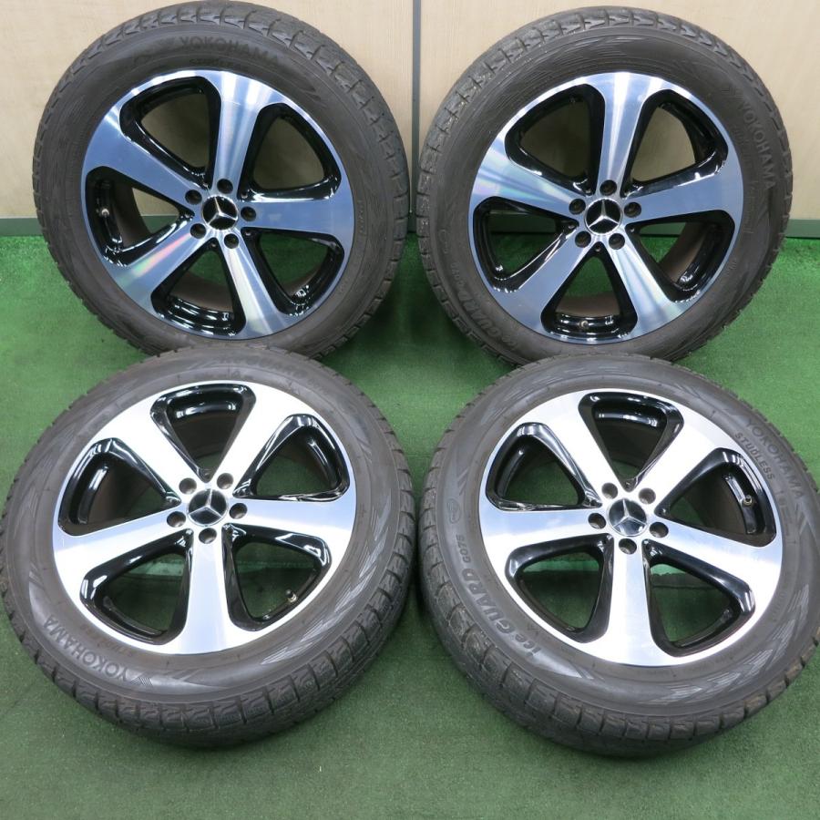 *送料無料* キレイ★ベンツ X253 GLCクラス 純正 235/55R19 スタッドレス ヨコハマ アイスガード G075 19インチ PCD112/5H★4061404NJス :rc ...