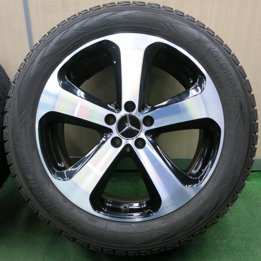 *送料無料* キレイ★ベンツ X253 GLCクラス 純正 235/55R19 スタッドレス ヨコハマ アイスガード G075 19インチ PCD112/5H★4061404NJス :rc ...