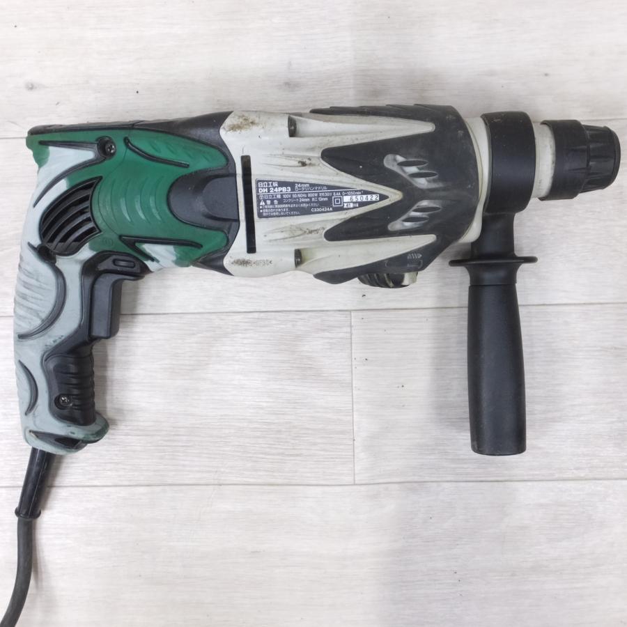 [送料無料] 付属品付き 日立工機 ロータリ ハンマ ドリル 24mm 100V DH24PB3 ハンマードリル ケース付き HITACHI 電動 工具 : ガレージゲット ヤフーショッピング ...