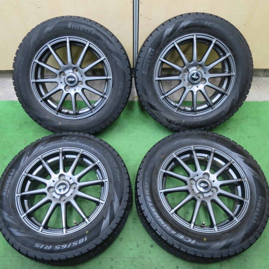 4本価格★スタッドレス 185/65R15 ピレリ アイスアシンメトリコ プラス TEAD テッド 15インチ PCD100/4H★5060404TTス : ガレージゲット ヤフーショッピング ...