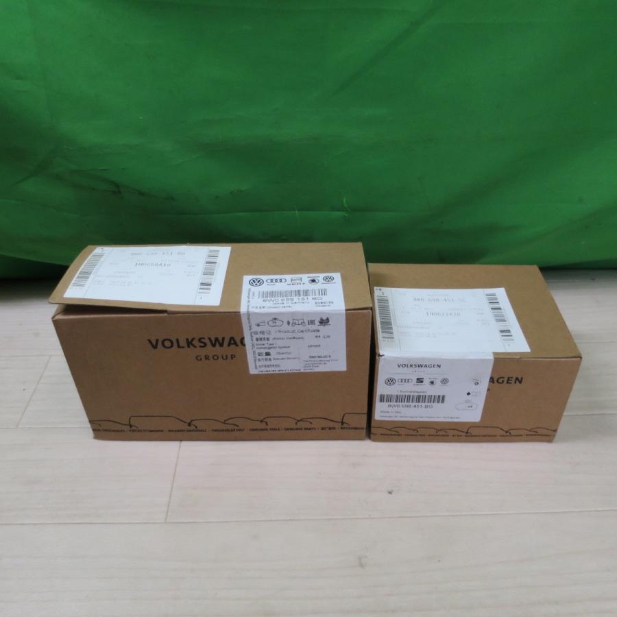 [送料無料] 未使用！前後セット☆アウディ S5 純正 ブレーキ パッド 8W0 698 151 BD 8W0-698-451-BG AUDI ...