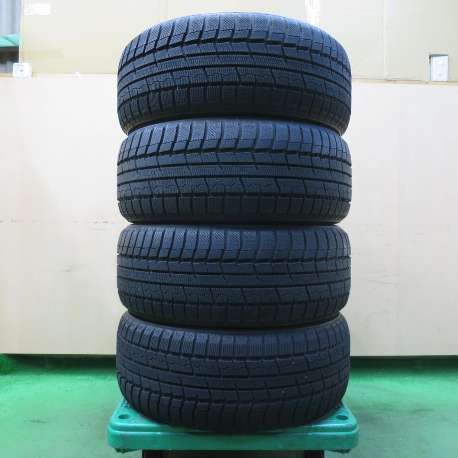 [送料無料] バリ溝！20年！9.5分以上★スタッドレス 215/50R17 トーヨー ウインター トランパス TX タイヤ 17インチ ...
