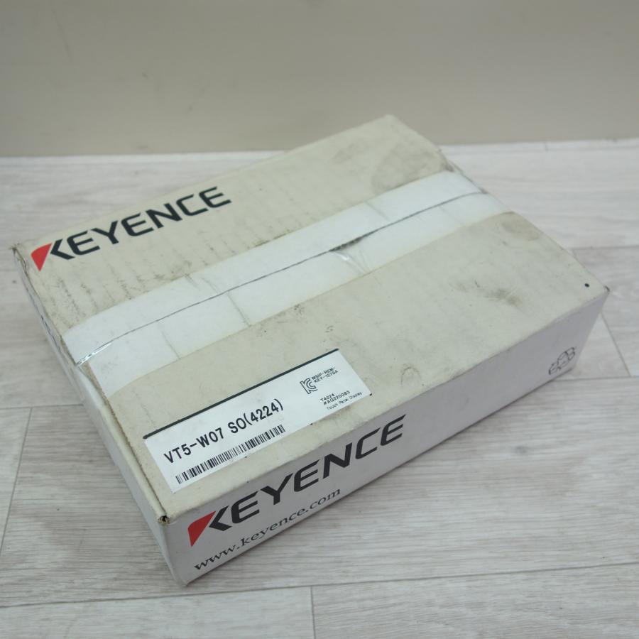 [送料無料] 未使用☆KEYENCE 7型 ワイド TFT カラー タッチパネル ディスプレイ VT5-W07 SO(4224) キーエンス☆ : ガレージゲット ヤフーショッピング店 ...