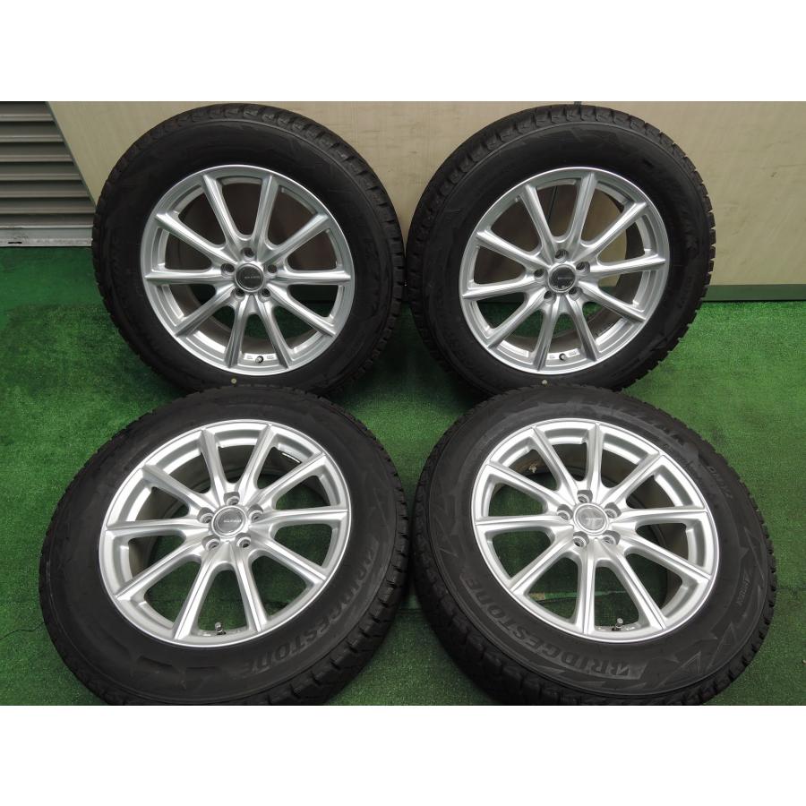 [送料無料]バリ溝！キレイ！9分★スタッドレス 225/60R17 ブリヂストン ブリザック DM-V2 ECO FORME エコフォルム PCD100/5H★3112404HAス ...