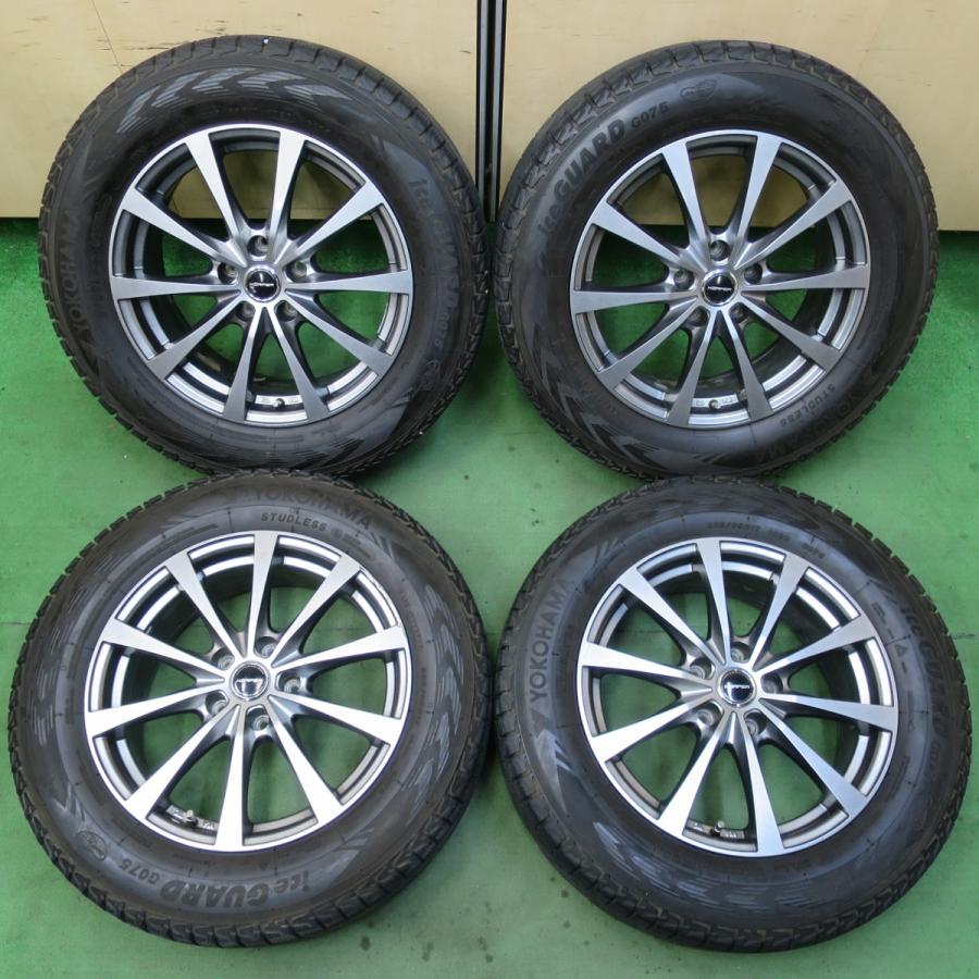 4本価格★スタッドレス 225/65R17 ヨコハマ アイスガード G075 KORPER ケルパー 17インチ PCD114.3/5H ...