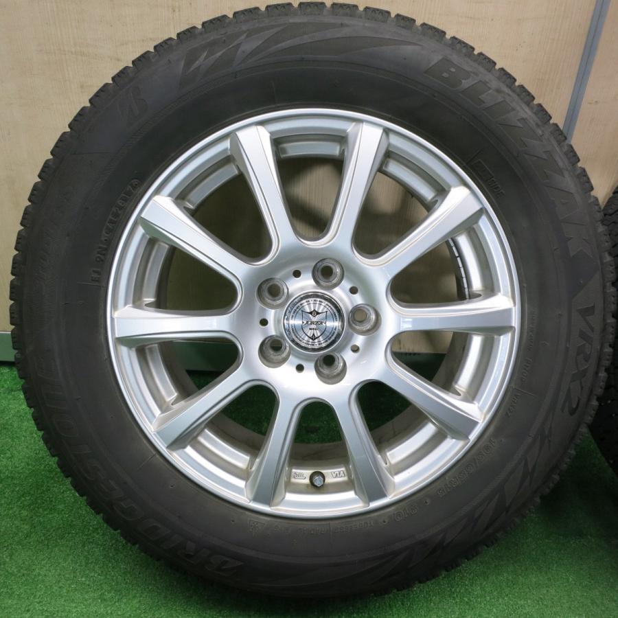 [送料無料] キレイ★スタッドレス 195/65R15 ブリヂストン ブリザック VRX2 JOKER ジョーカー 15インチ PCD114.3/5H★4121811TNス : ガレージゲット ...