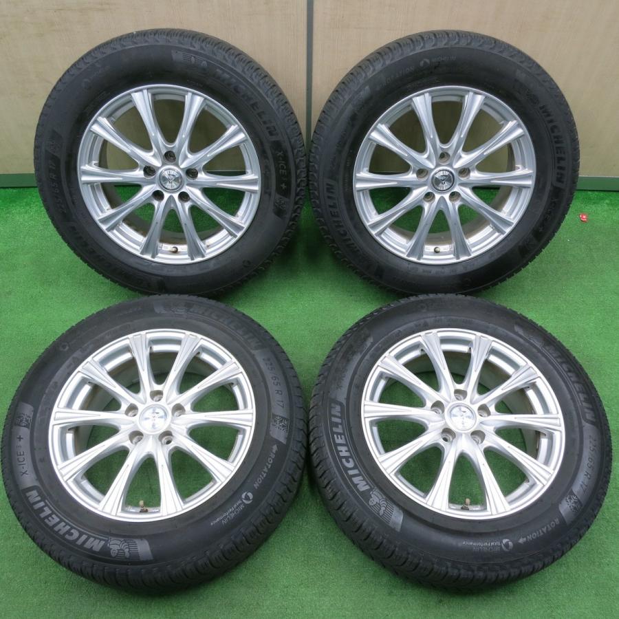 [送料無料] キレイ★スタッドレス 225/65R17 ミシュラン X-ICE3+ STAYER ステイヤー 17インチ PCD114.3/5H★4111907TNス : rc ...