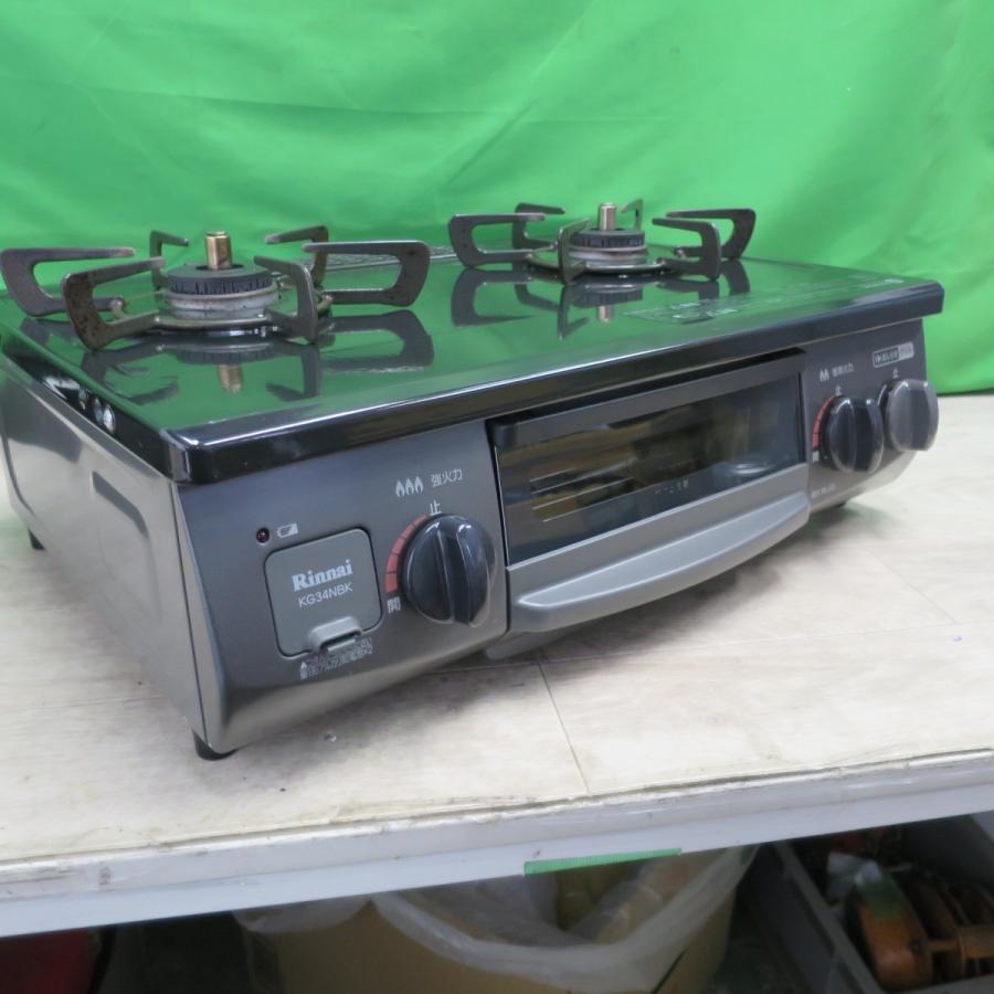 [送料無料] ☆リンナイ 2口 ガステーブル KG34NBKL RT34NJH LPガス 用 ガス コンロ Rinnai☆ : ガレージゲット ヤフーショッピング店 - 通販 - Yahoo ...