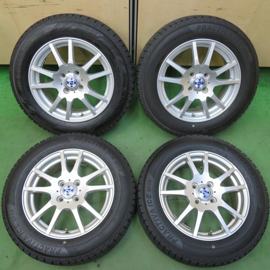 バリ溝！23年！9.5分以上★スタッドレス 185/65R15 ヨコハマ アイスガード iG60 プラクティバ アイス BP02 GMach 15インチ PCD100/4H★5053103イス ...