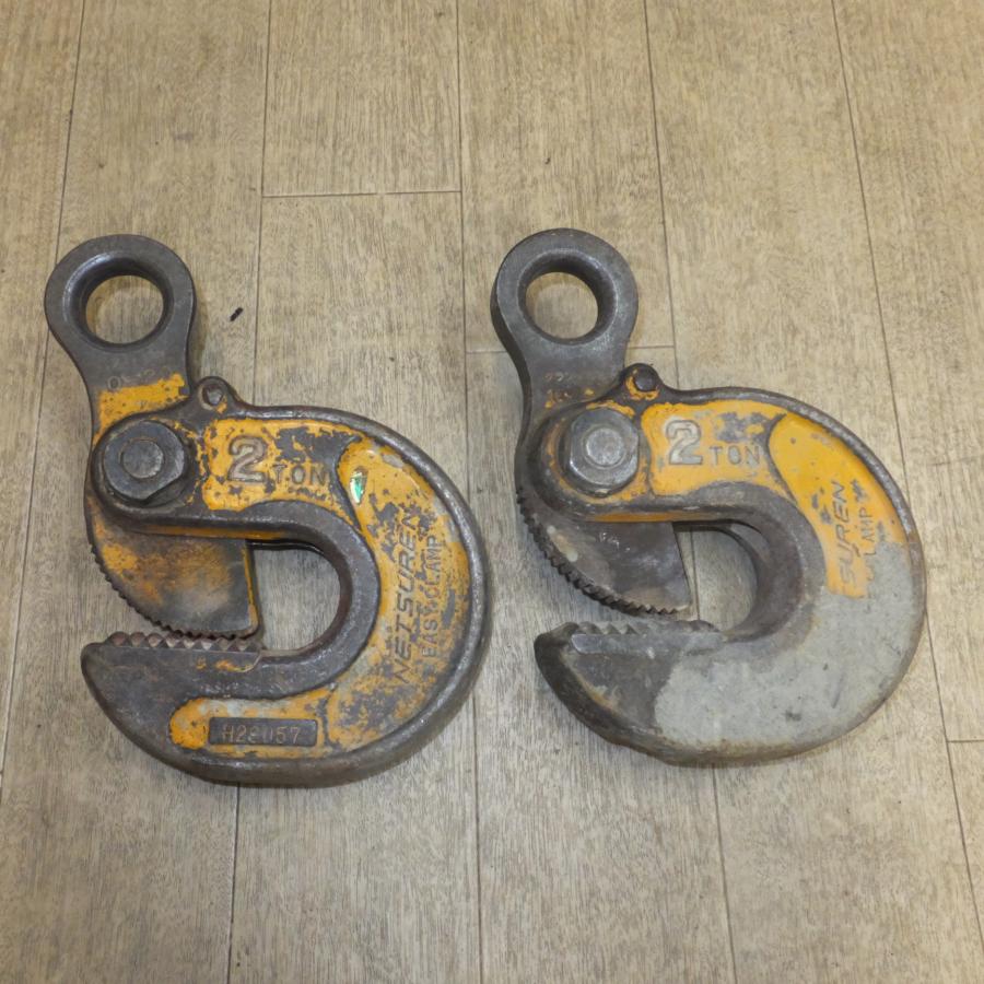 [送料無料]★三木ネツレン NETSUREN イージークランプ EASY CLAMP 2TON EASY型 横吊クランプ 2点 セット★ : ガレージゲット ヤフーショッピング店 - 通販 ...