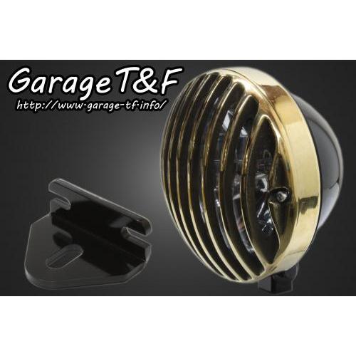 250TR 5.75インチバードゲージヘッドライト(ブラック/真鍮)&ライトステー(タイプE)KIT : Garage T&F - 通販 - Yahoo!ショッピング