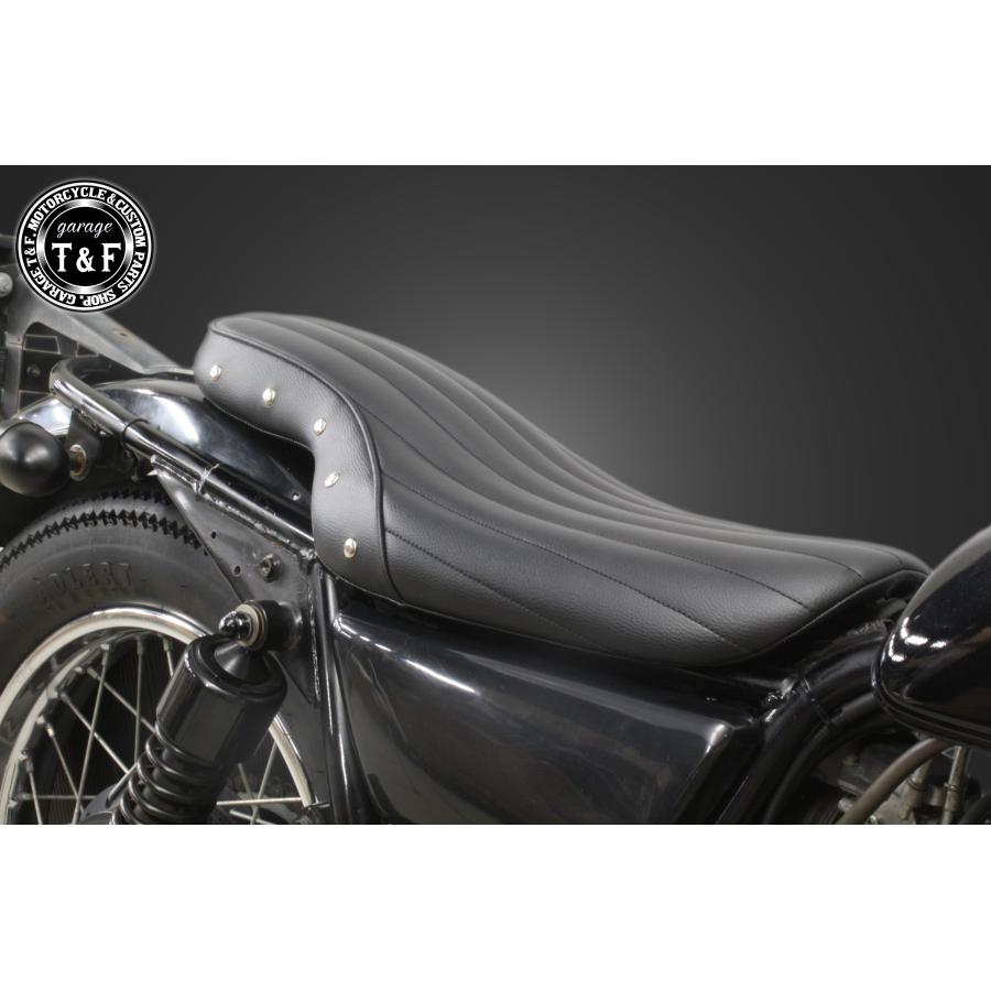 カワサキ 250TR スタッド付きバーチカルシート(Face-4) : Garage T&F - 通販 - Yahoo!ショッピング