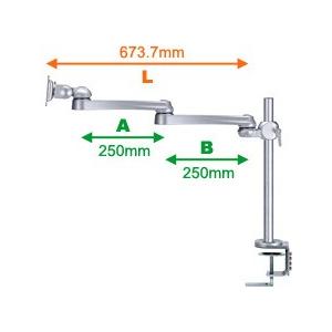 ウィンテクノ モニターアーム PC周辺機器 MODERNSOLID 液晶モニターアーム 水平多関節アーム 2段3列LA-518-5 : オフィス家具のガラージ - 通販 - Yahoo!ショッピング