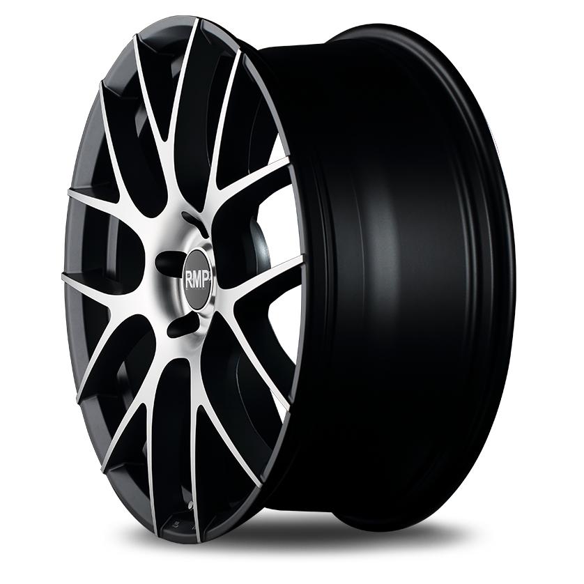 ※送料無料！マルカサービス RMP-027F 19インチ7.5J+48PCD114.3(ハイパーメタルコート/ミラーカット）4本セット！UX,エスティマ,C-HR,プリウスα : mid ...