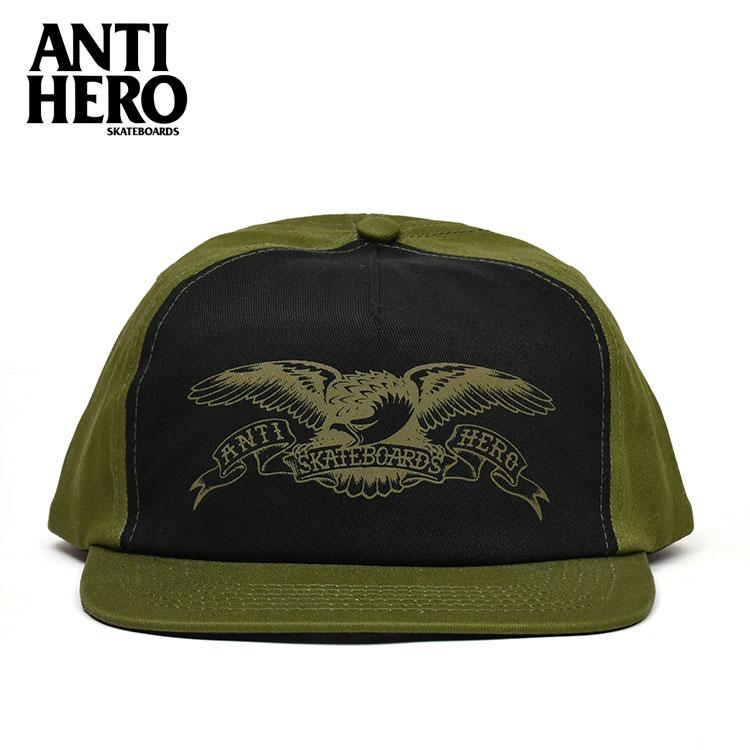 VANS アンチヒーロー アンタイヒーロー キャップ ベーシックイーグル オリーブ ANTI HERO BASIC EAGLE Snapback OLIVE/BLACK : Voks - 通販 ...