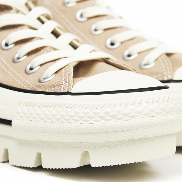 ALL STAR SALE コンバース オールスター チャンク OX レディース ベージュ CONVERSE CHUNK 31312720 ...