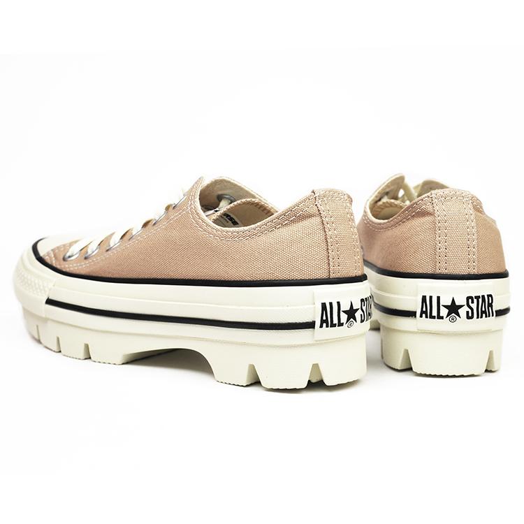 ALL STAR SALE コンバース オールスター チャンク OX レディース ベージュ CONVERSE CHUNK 31312720 ...