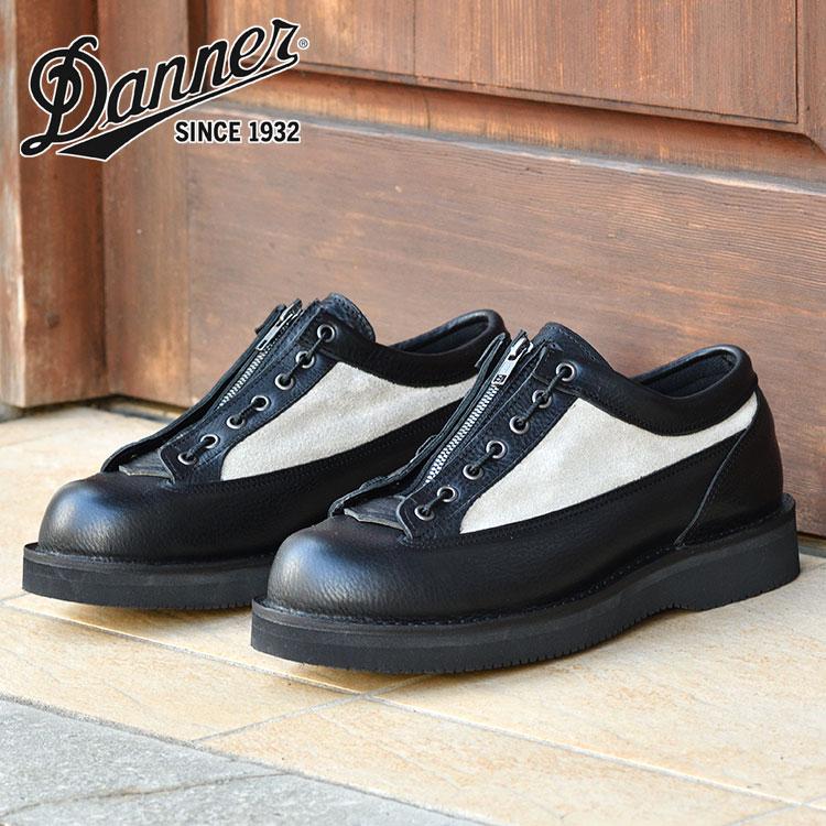 Danner（ダナー） スケードレンジ4 ブラック ワークブーツ ビブラムソール ローカット DANNER CASCADE RANGE 4 ...