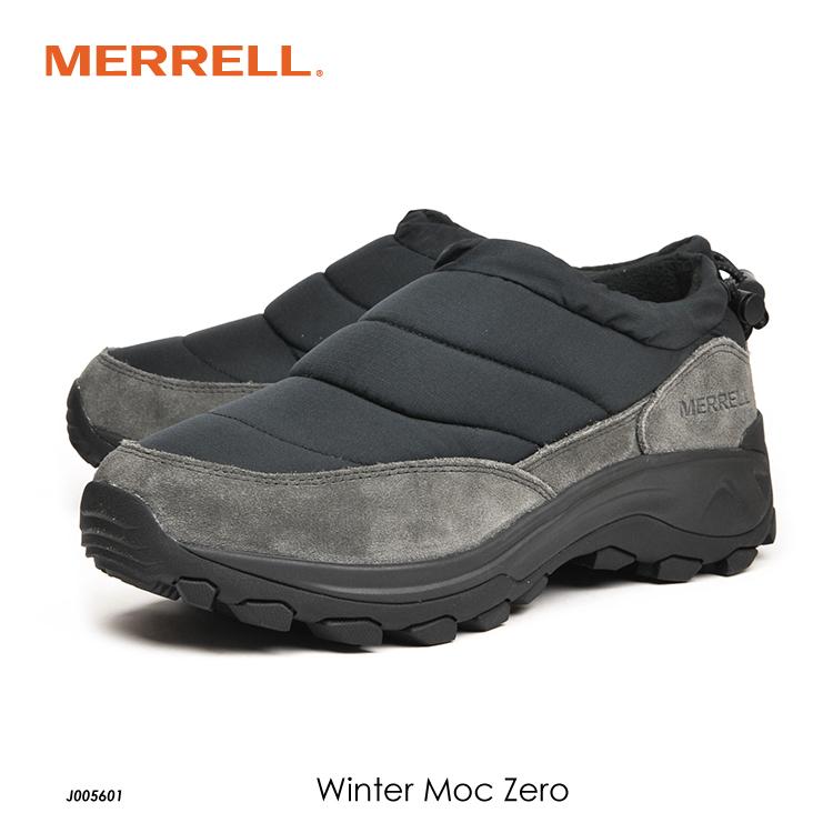 MERRELL SALE メレル スノーシューズ ウィンターモック ゼロ ジャングルモック WINTER MOC ZERO BLACK ...