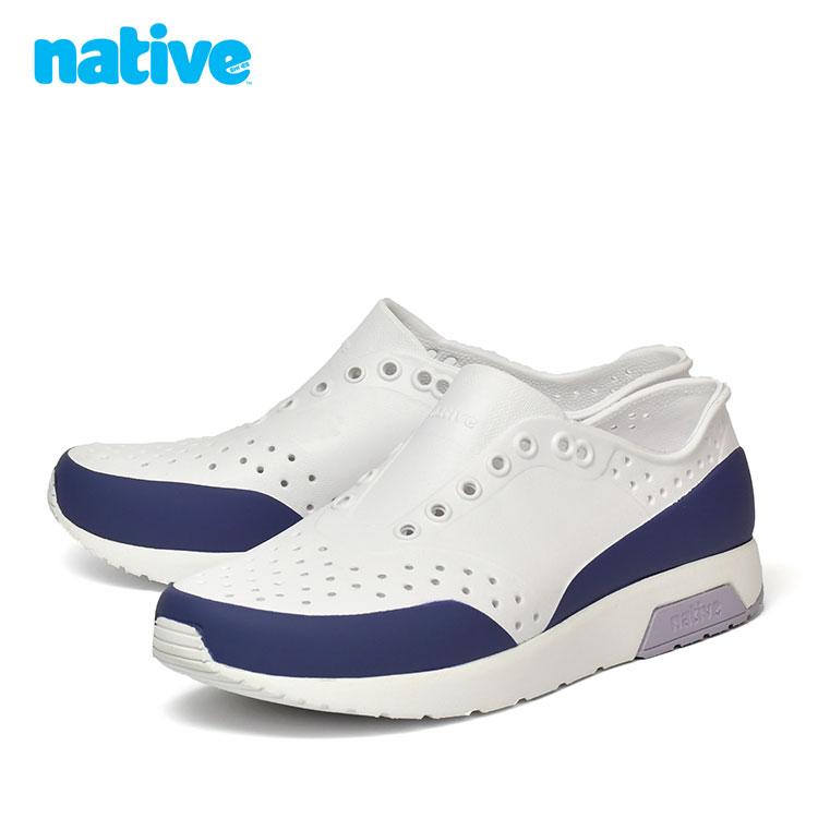 SALE ネイティブシューズ レノックス ワンダーフォーム ホワイト/インク Native Shoes Lennox Wanderfoam ...