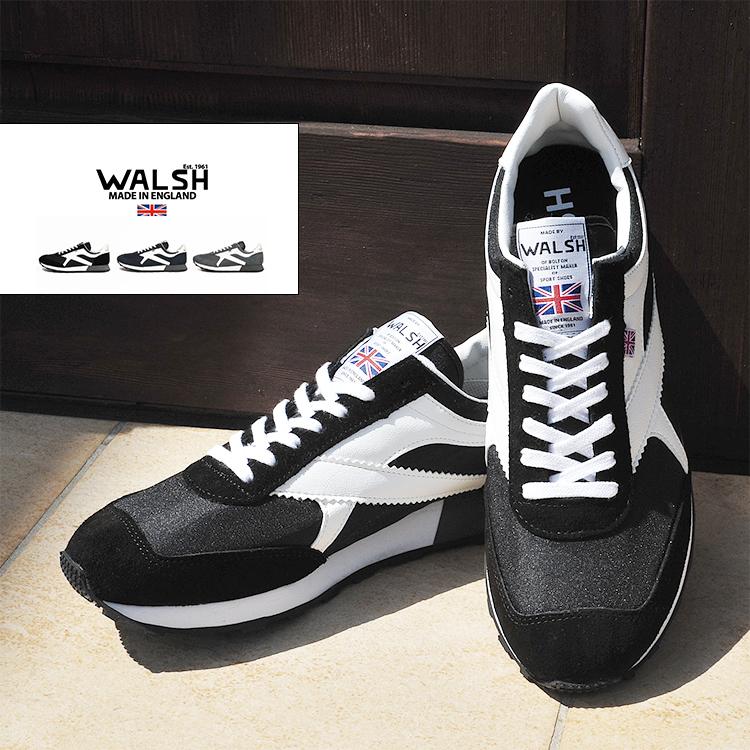 WALSH TORNADO レトロランニング ウォルシュ トルネード MADE IN ENGLAND トレイルソール BLACK NAVY GREY : Voks - 通販 - Yahoo ...