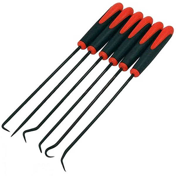 6pc セミロングピックツールセットOリングオイルシール外し B226 : b226 : Garage.com - 通販 - Yahoo!ショッピング