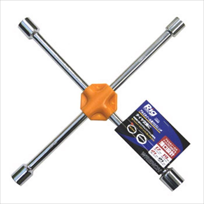 amon エーモン amon アルミホイール用クロスレンチ 1492 : GARAGEIDEA Yahoo!店 - 通販 - Yahoo!ショッピング