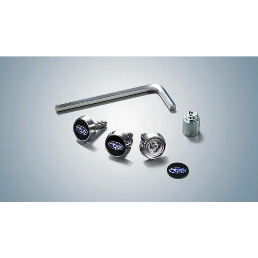 SUBARU スバル 純正 アクセサリー パーツ CROSSTREK クロストレックナンバープレートロックボルト J1077YA100 5AA-GUD 5AA-GUE : GARAGEIDEA ...