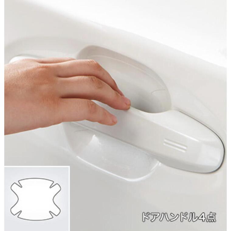 SUBARU スバル 純正 アクセサリー パーツ IMPREZA インプレッサ SAA プロテクションフィルム ドアハンドル 4点 ...