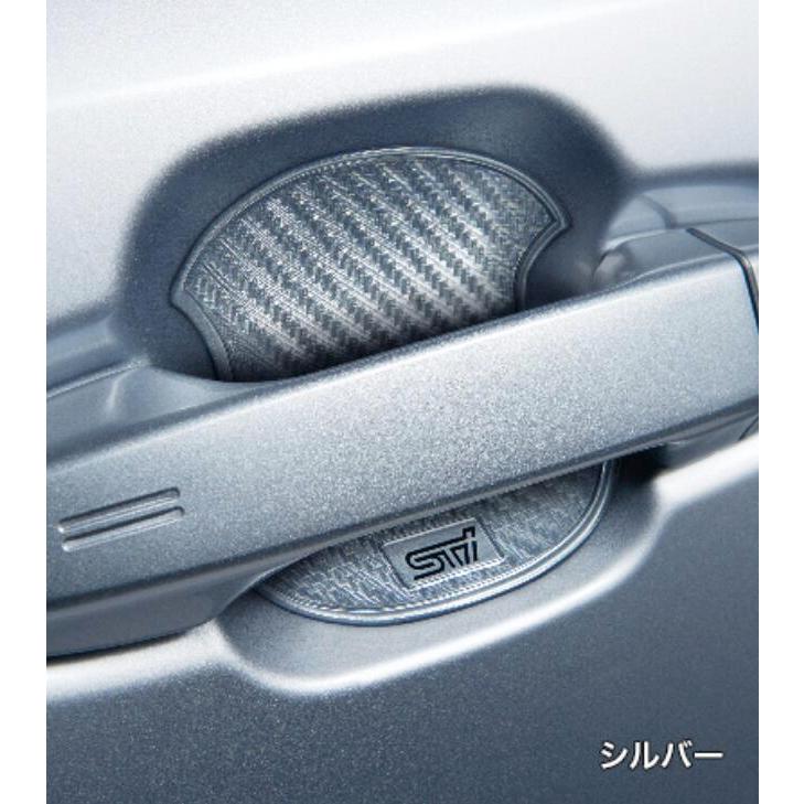 SUBARU スバル 純正 アクセサリー パーツ IMPREZA インプレッサ STI ドアハンドルプロテクター ST91099ST080 ...