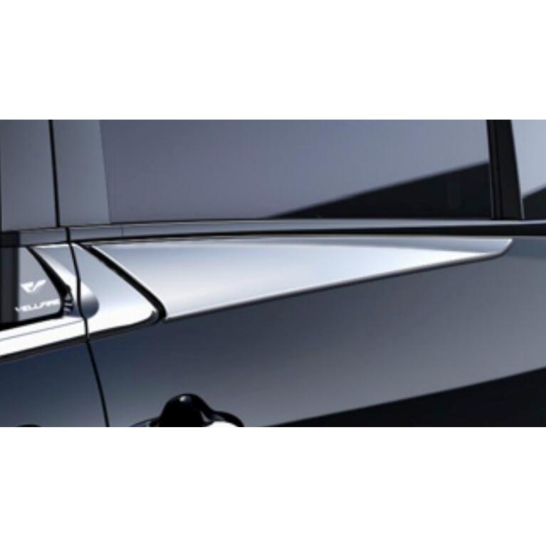 ヴェルファイア TOYOTA トヨタ 純正 アクセサリー パーツ VELLFIRE ヴェルファイアサイドドアガーニッシュ MSD16 ...