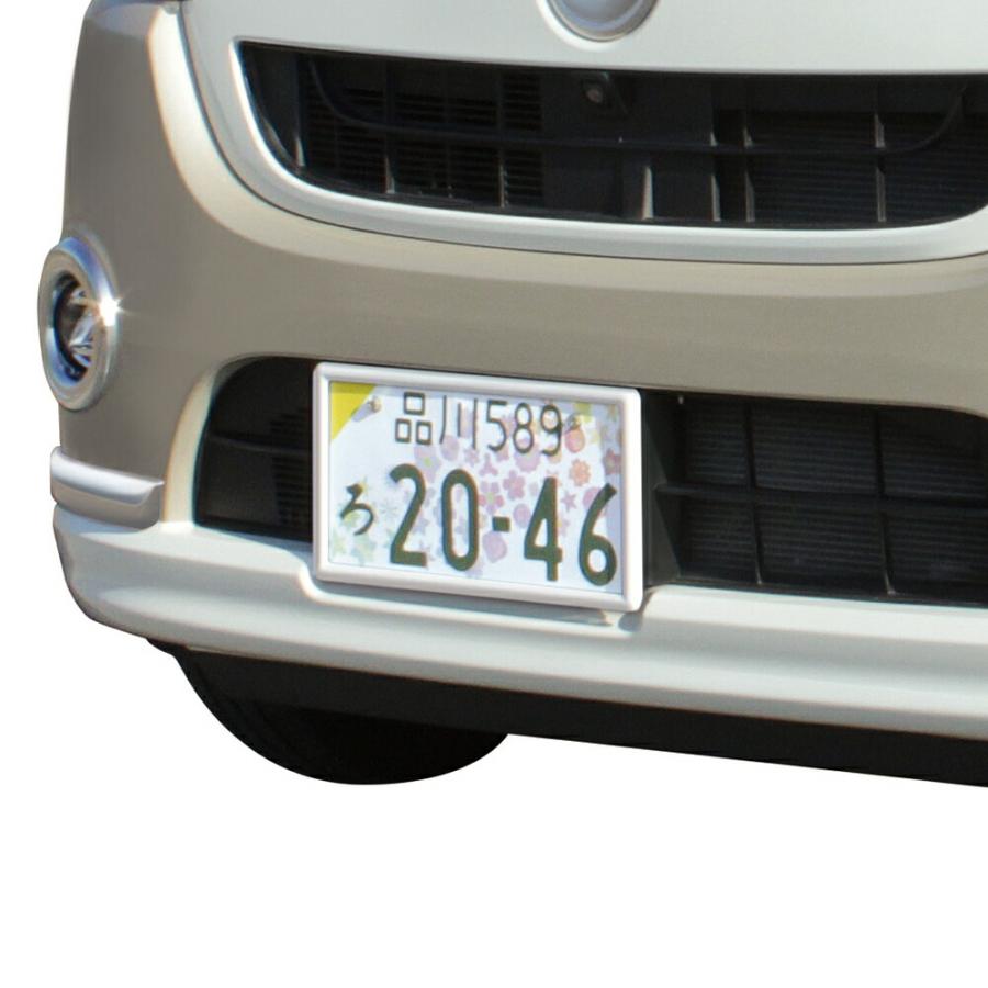 YAC（自動車用アクセサリ） YAC[ヤック]ナンバーフレーム[PF-402][PF-403] : GARAGEIDEA Yahoo!店 - 通販 - Yahoo!ショッピング