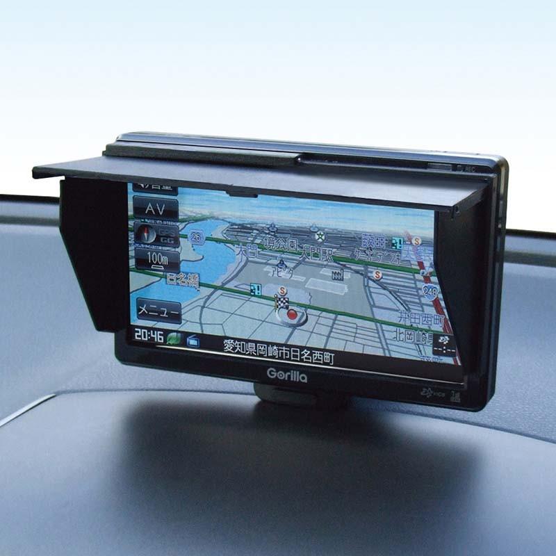 YAC ヤック ポータブルナビ用バイザー大（ナビシェード）・VP-72 : GARAGEIDEA Yahoo!店 - 通販 - Yahoo!ショッピング