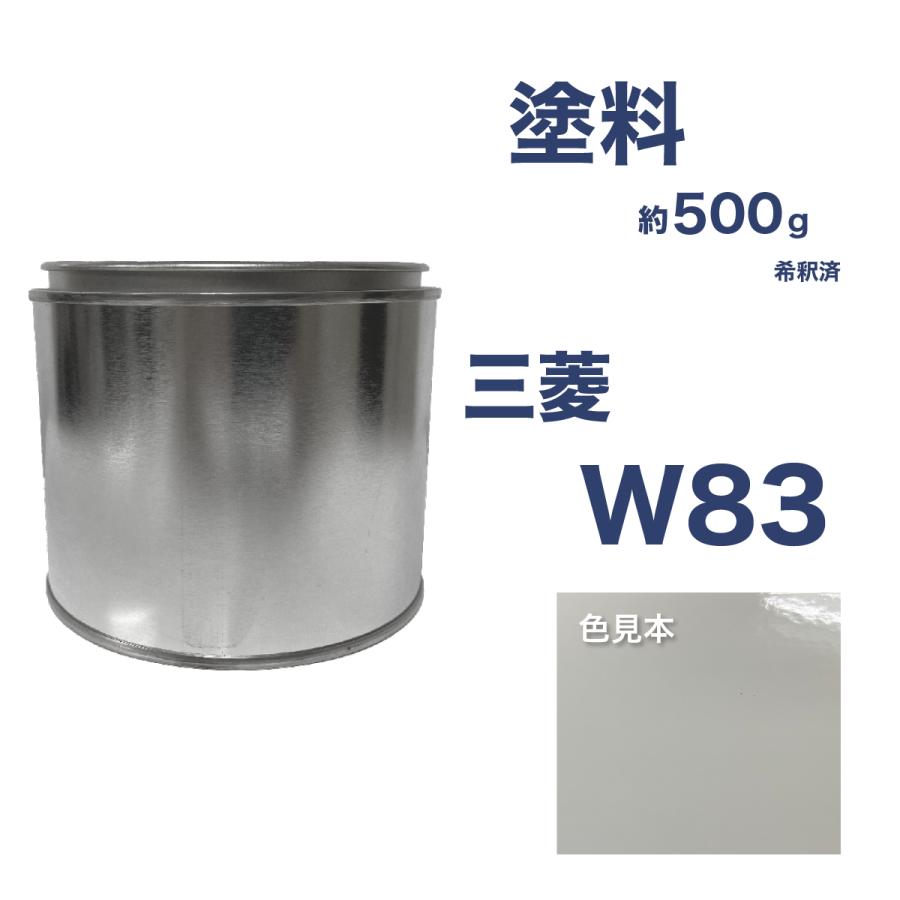三菱W83 車用塗料 希釈済 W83 : ガレージヌクイ - 通販 - Yahoo!ショッピング