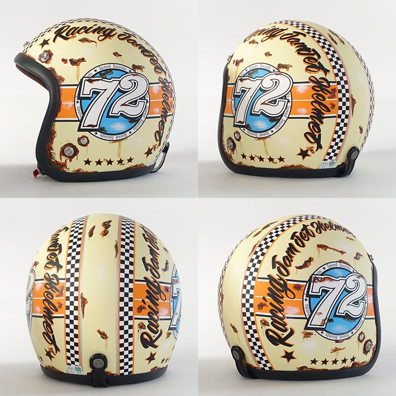 72JAM JET JJ-04 aging SPEED SOUND JJ-04 アイボリー エイジング JJシリーズ ジェットヘルメット 72ジャムジェット スモールジェット ジャムテック ...