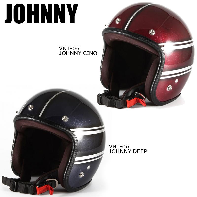 72JAM JET HELMET 72JAM JET JOHNNY ヴィンテージ VNT-05 JOHNNY CINQ VNT-06 JOHNNY DEEP ジャムテックジャパン ...