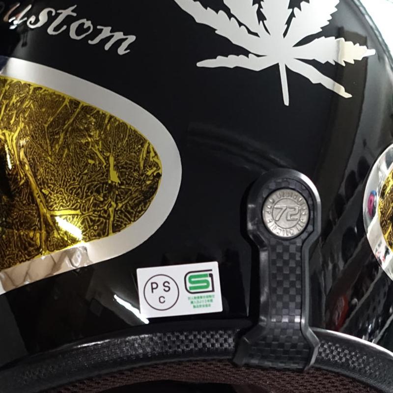 72JAM JET HELMET 72JAM JET WEED JCPシリーズ ジェットヘルメット 72ジャムジェット スモールジェット ...