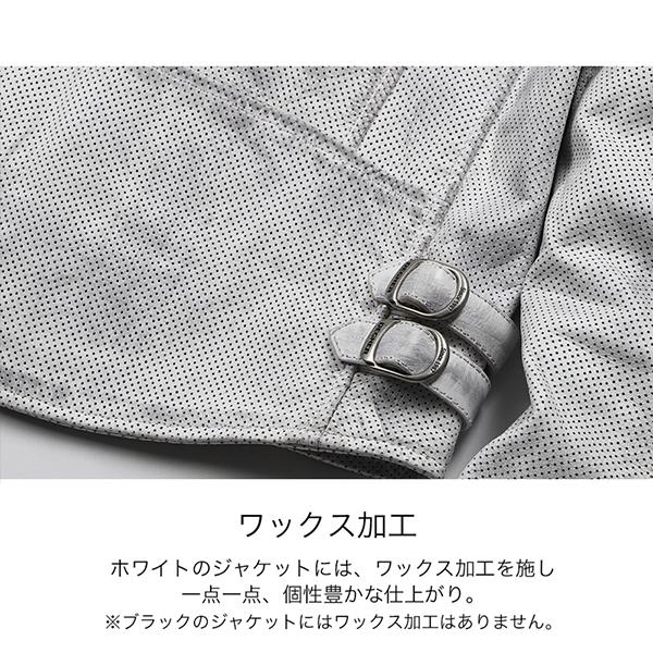 デグナー 23SJ-4 メッシュレザージャケット MESH LEATHER JACKET 本革 牛革 パンチング メッシュ DEGNER : degner-23sj4 : Garage R30 ...