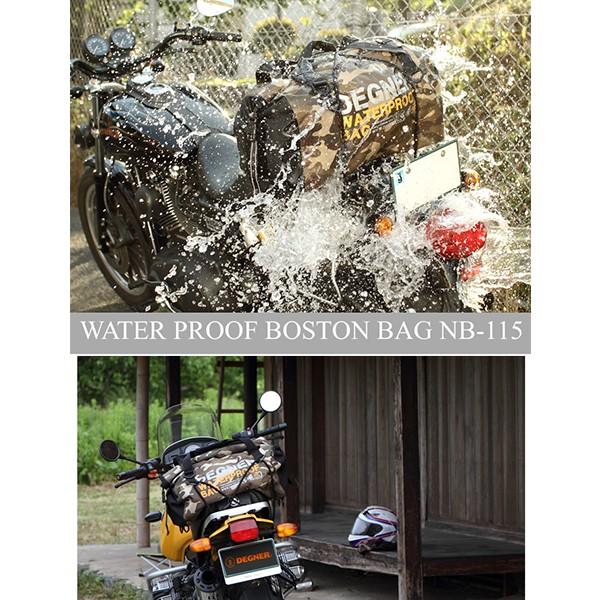 DEGNER デグナー NB-115 ウォータープルーフボストンバッグ 40リットル NB115 WATER PROOF BOSTON BAG 40L 防水 : Garage R30 - 通販 ...