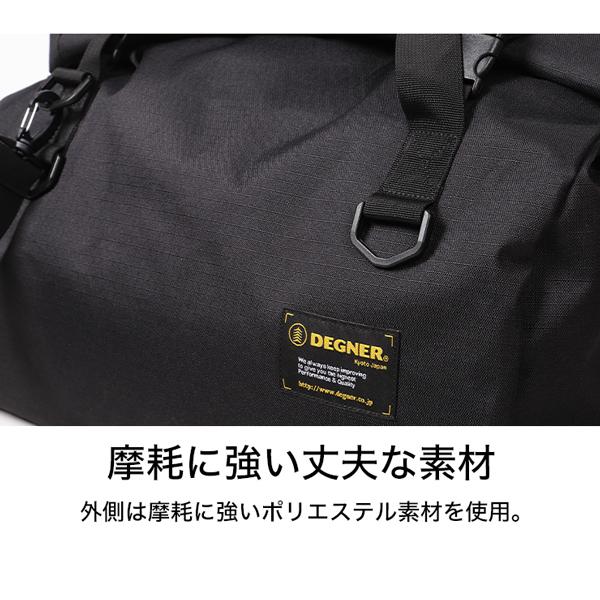 DEGNER デグナー NB-115A ウォータープルーフボストンバッグ 40リットル NB115A WATER PROOF BOSTON BAG 40L 防水 : Garage R30 ...
