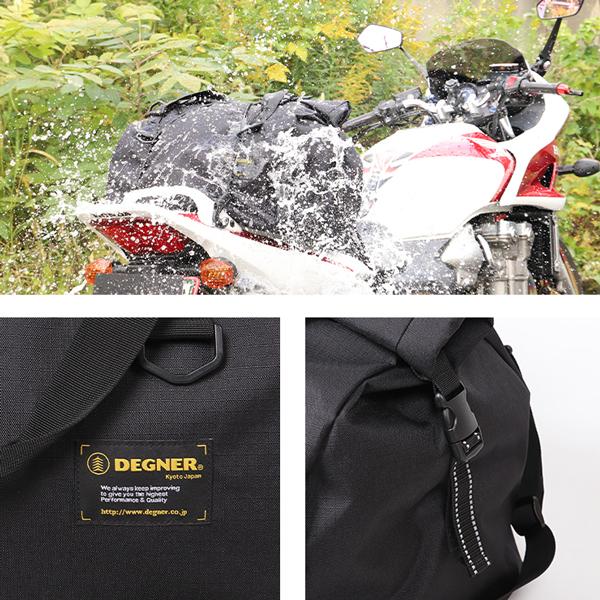 DEGNER デグナー NB-115A ウォータープルーフボストンバッグ 40リットル NB115A WATER PROOF BOSTON BAG 40L 防水 : Garage R30 ...