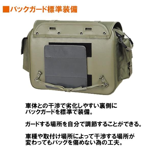 DEGNER デグナー NB-182 ミリタリーテイストナイロンサドルバッグ NB182 MILITARY TASTE NYLON SADDLEBAG 17L : Garage R30 ...