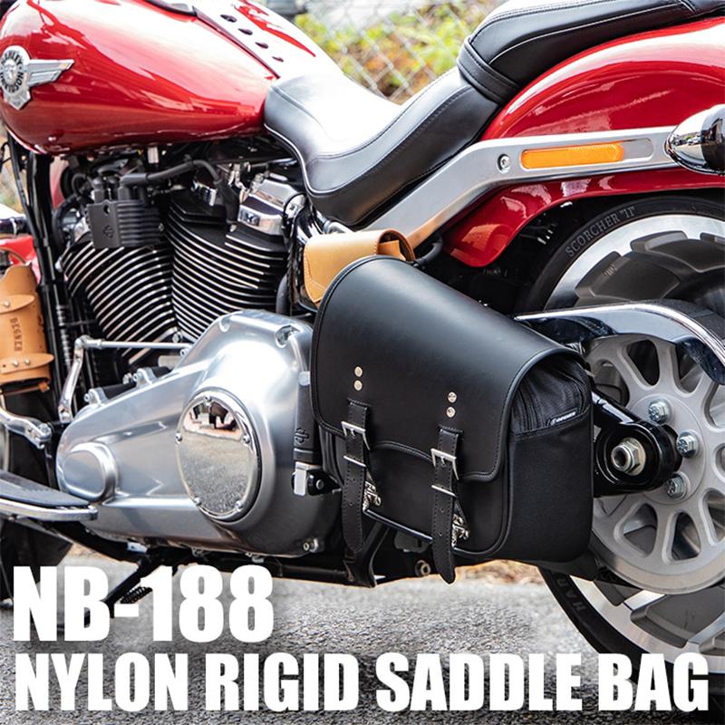 DEGNER デグナー NB-188 ナイロンリジッドバッグ 8L バイク サドルバッグ : Garage R30 - 通販 - Yahoo!ショッピング