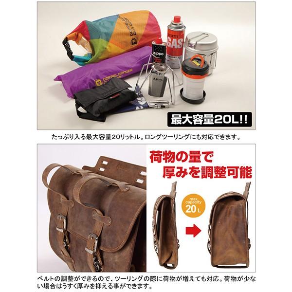 DEGNER デグナー SB-64IN レザーサドルバッグ SB64IN LEATHER SADDLEBAG 本革 レザー : Garage R30 - 通販 - Yahoo!ショッピング