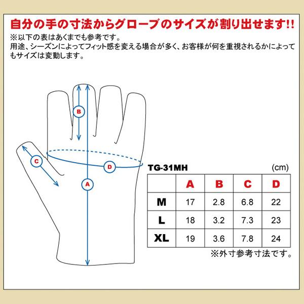 デグナー TG-31MH メッシュレザーハーフグローブ MESH LEATHER HALF GLOVES TG31MH 本革 バイク用 レザー DEGNER :degner-tg31mh ...