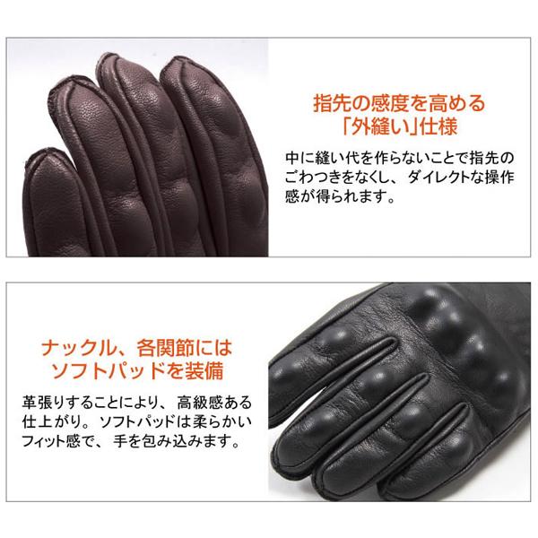 DEGNER デグナー TG-35 ツーリンググローブ TOURING GLOVE やぎ革 TG35 : Garage R30 - 通販 - Yahoo!ショッピング